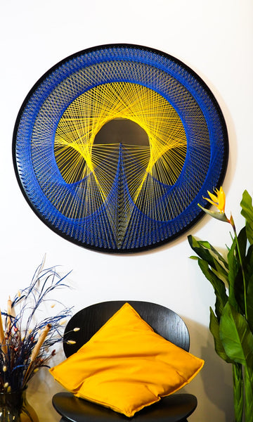 Guide on how to build and install your thread wall art – Steelculturekw