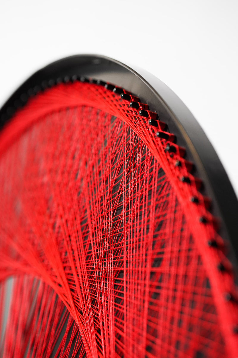 Whirlpool Thread Wall Art in Red – Steelculturekw